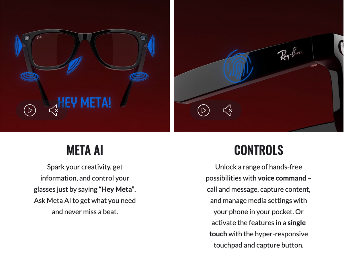Ray-Ban Meta Wayfarer Smart Glasses – WNS Apparel