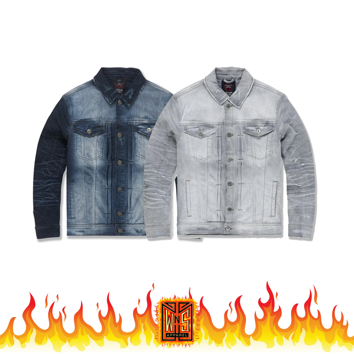 Jordan Craig Hamilton Denim Trucker Jacket – WNS Apparel