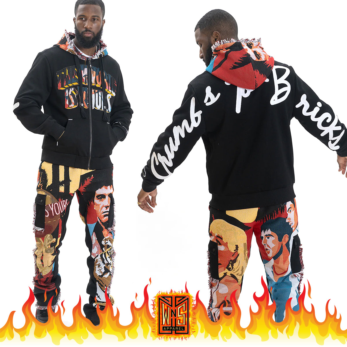 World Is Yours Tapestry Set - Scarface – WNS Apparel