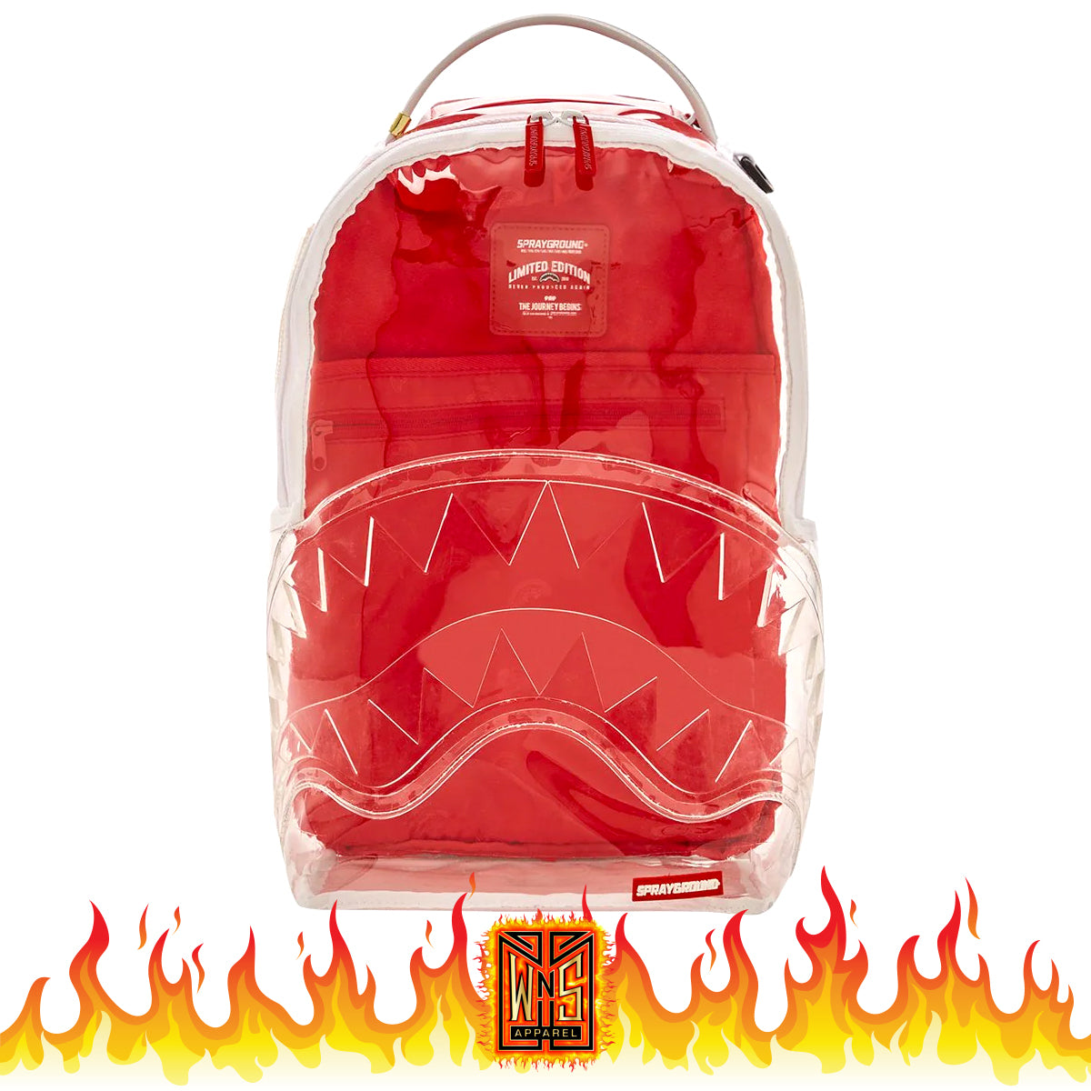Sprayground Clear Shark Backpack – WNS Apparel