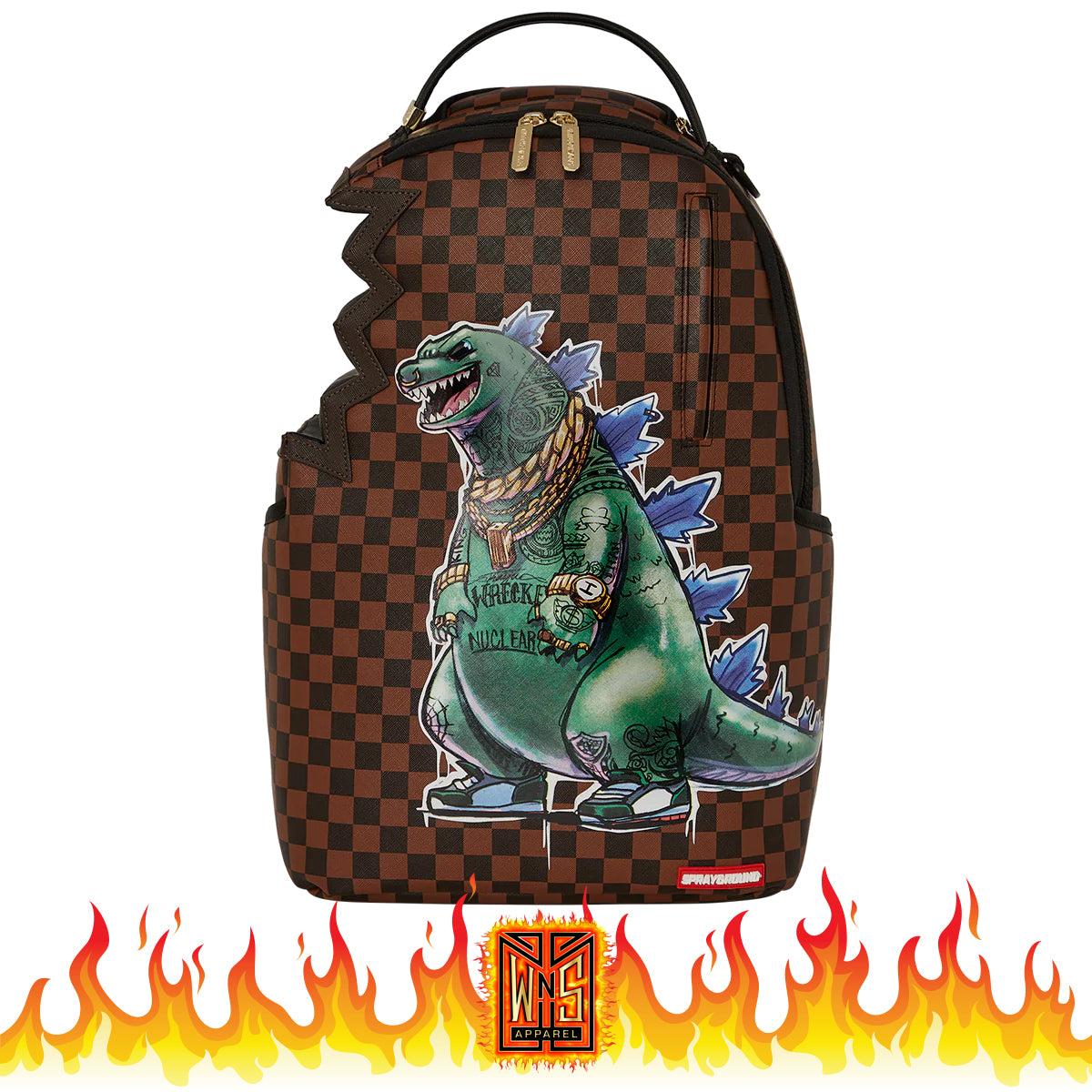 Sprayground Godzilla Bite Backpack – WNS Apparel