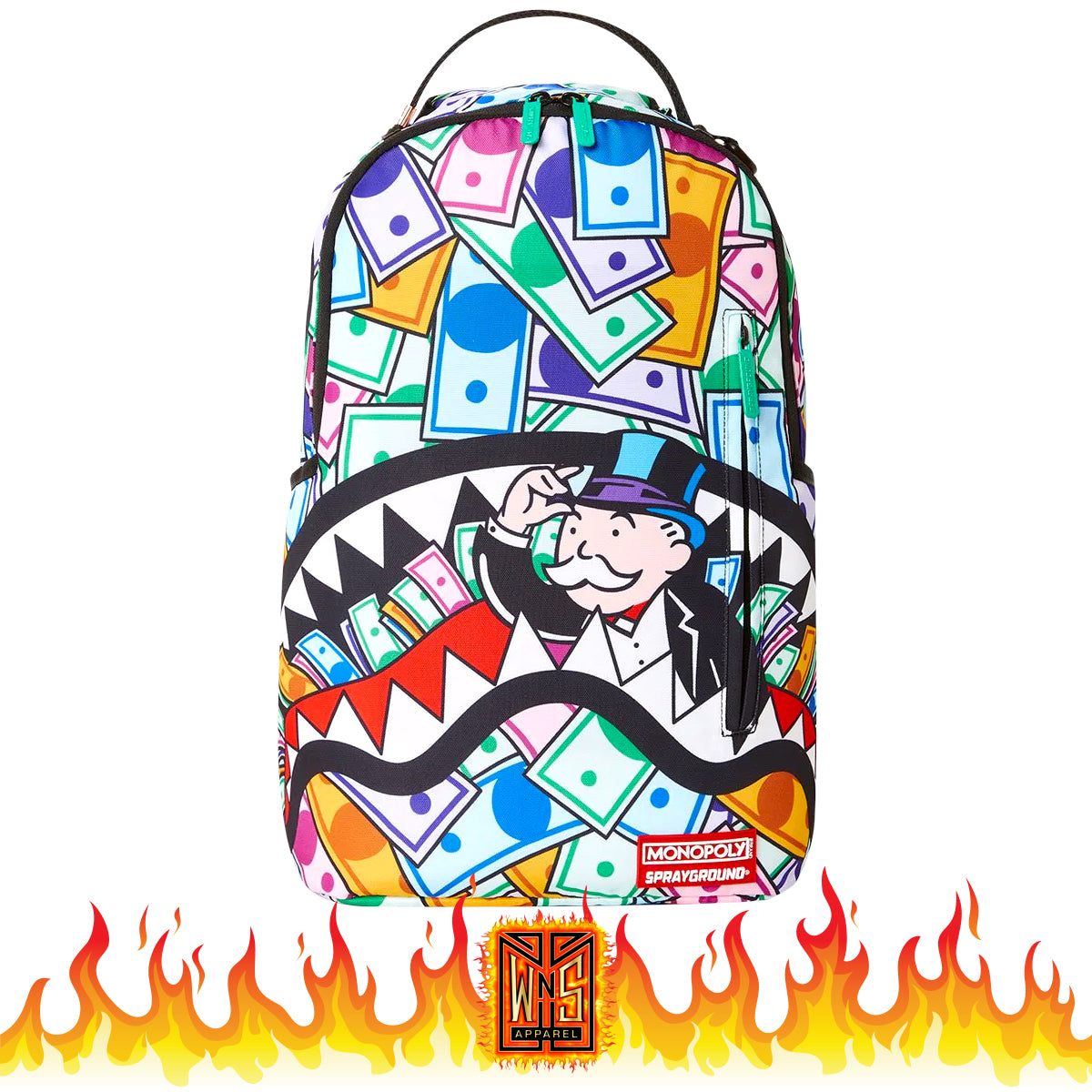 Sprayground Monopoly Money Backpack – WNS Apparel