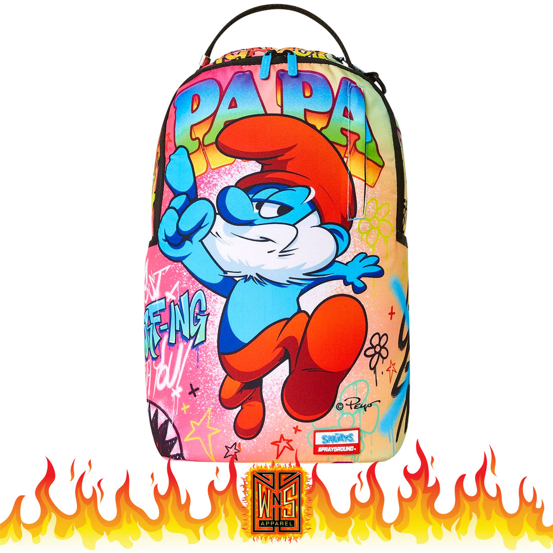 Sprayground Papa Smurf Backpack – WNS Apparel