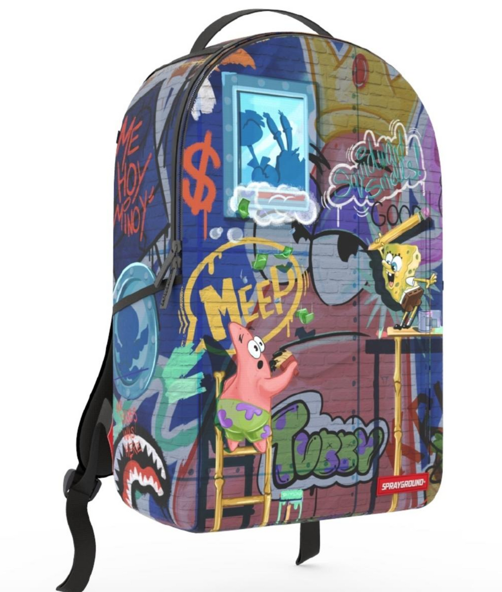 Sprayground Patrick Spongebob Art Basel Backpack – WNS Apparel