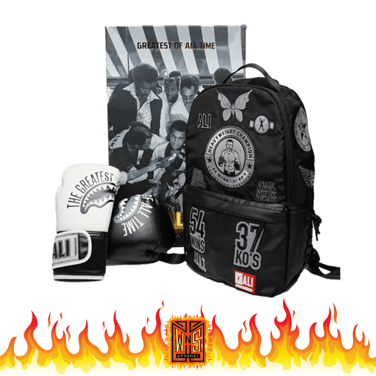 Sprayground Muhammad Ali GOAT Set – WNS Apparel