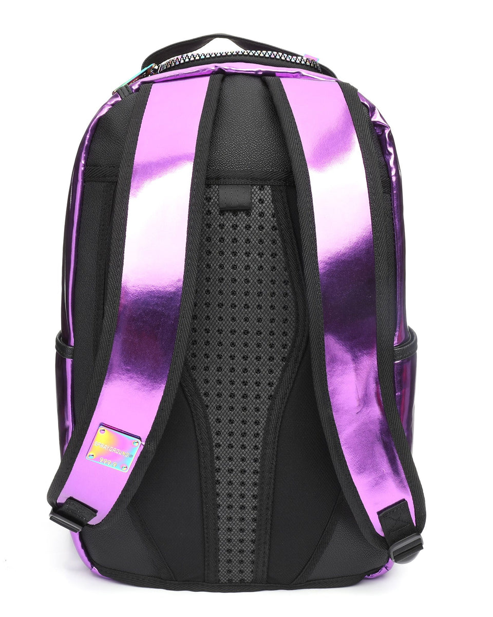 Sprayground Purple Fine Gold Backpack – WNS Apparel
