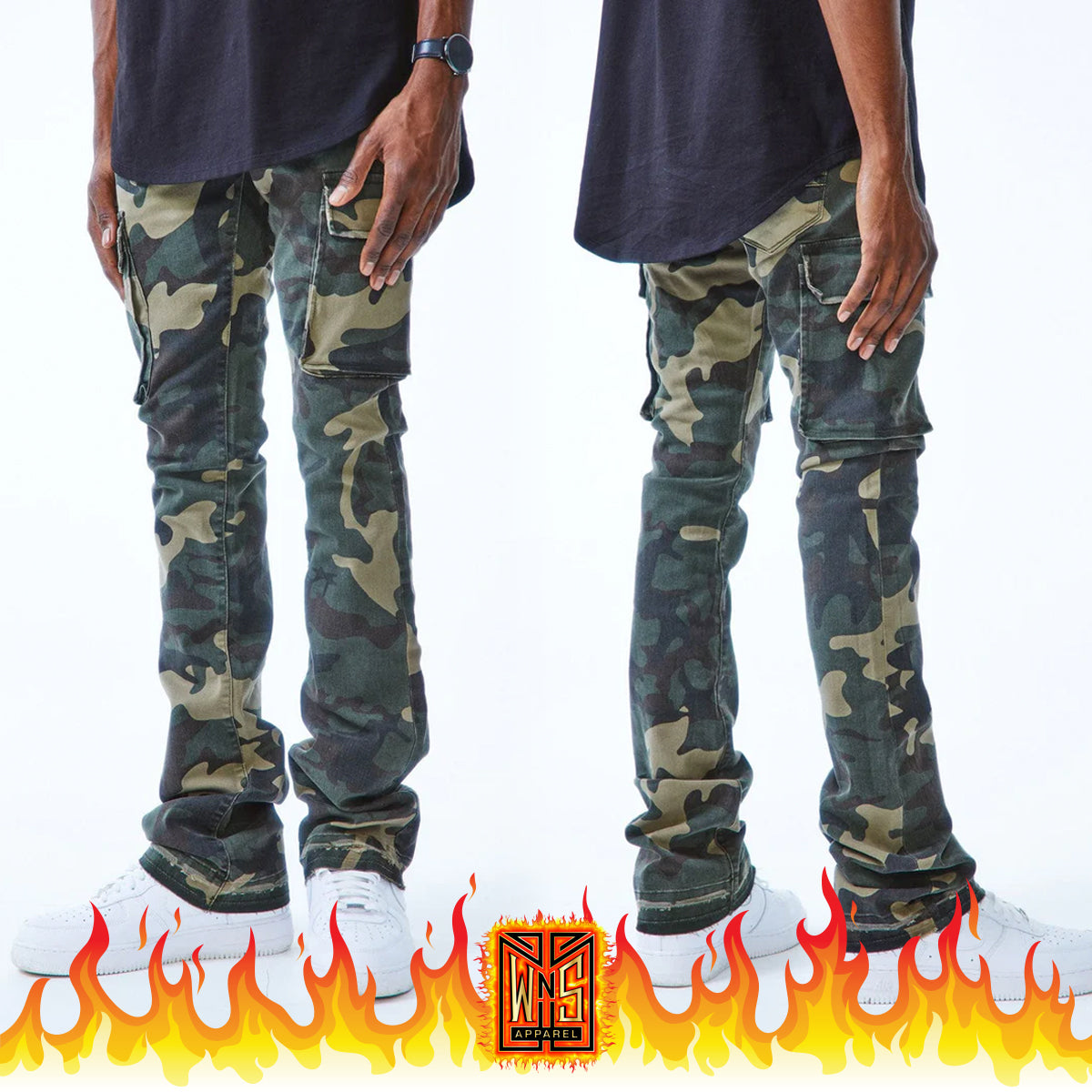 Jordan Craig Rambo Camo Stacked Pants – WNS Apparel