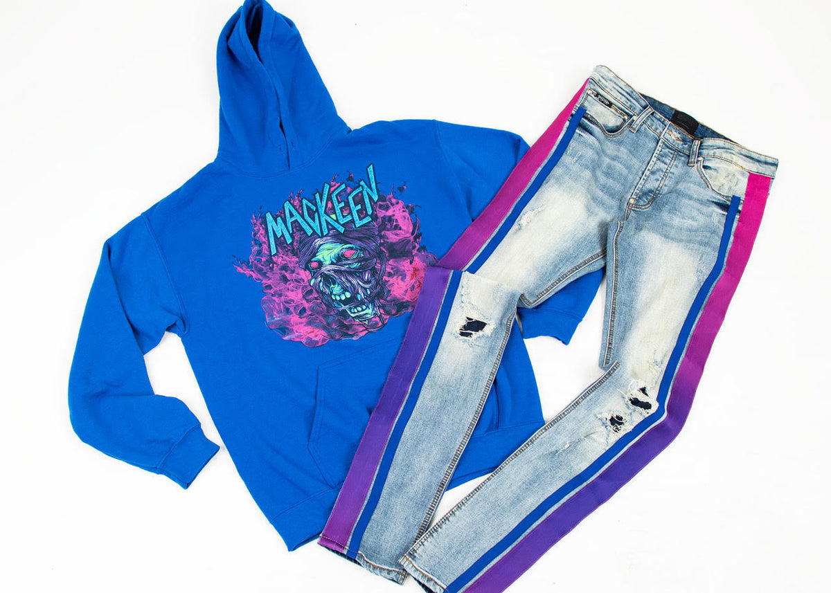 Mackeen Hoodie (Mani - Blue) *Rockstar Brand – WNS Apparel
