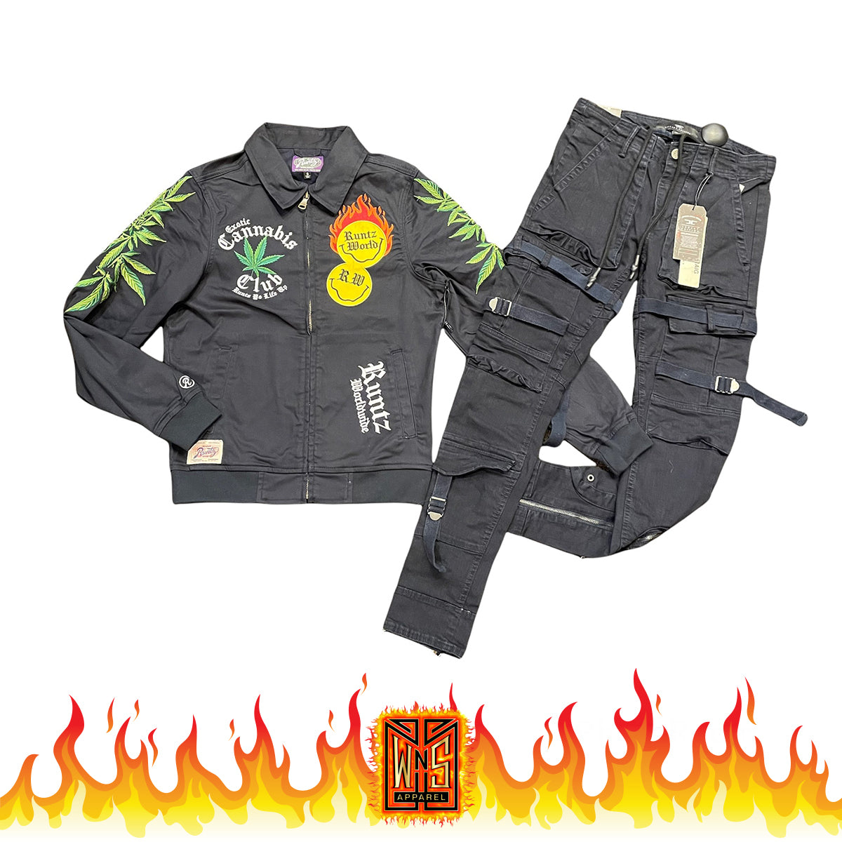 Runtz World Jacket - Navy – WNS Apparel