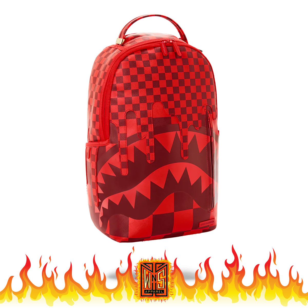 Sprayground Red Drip Sharks in Paris – WNS Apparel