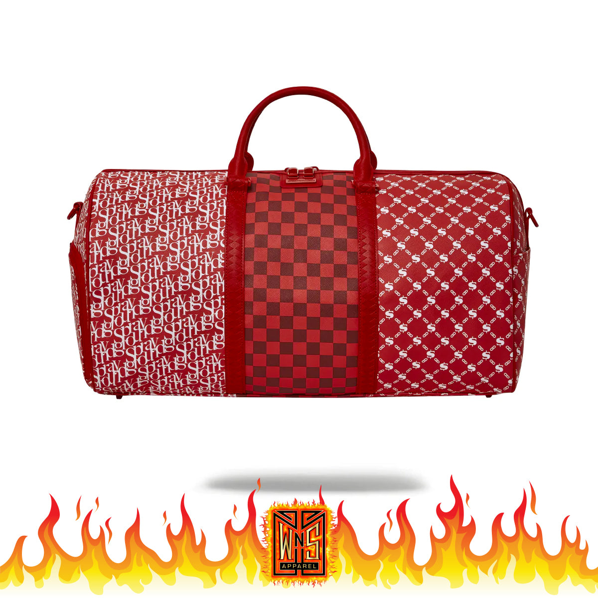 Sprayground Bag Tri Split Red Dufflebag – WNS Apparel